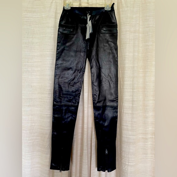 Tom Ford | Pants & Jumpsuits | Nwt Tom Ford Black Leather Pants | Poshmark